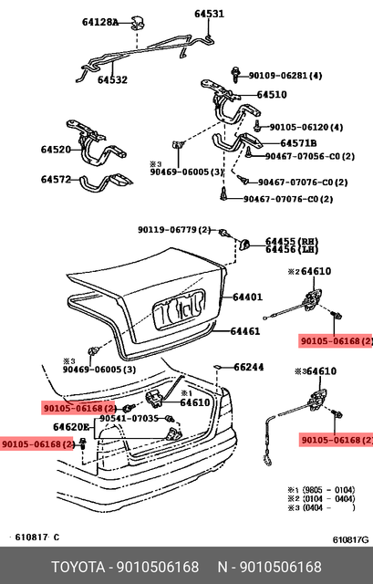 toyota 9010506168 online kaufen | eBay