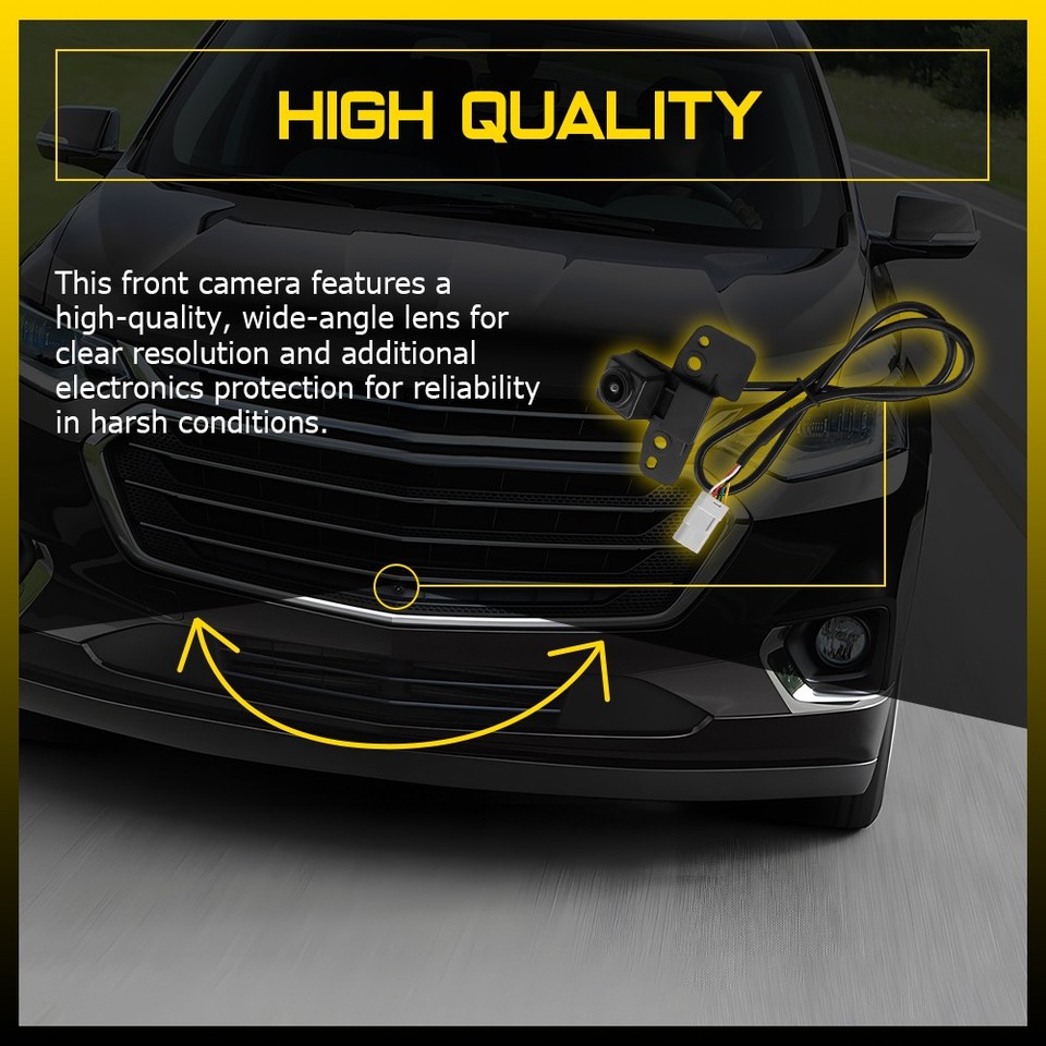 Front Assist View Bumper Camera For 2018-2020 2021 Chevrolet 23165927 ...
