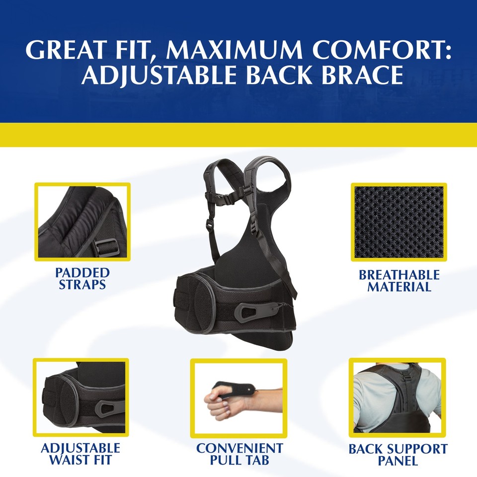 TLSO Thoracic Medical Back Brace PDAC L0456 L0457 - Pain Relief and ...