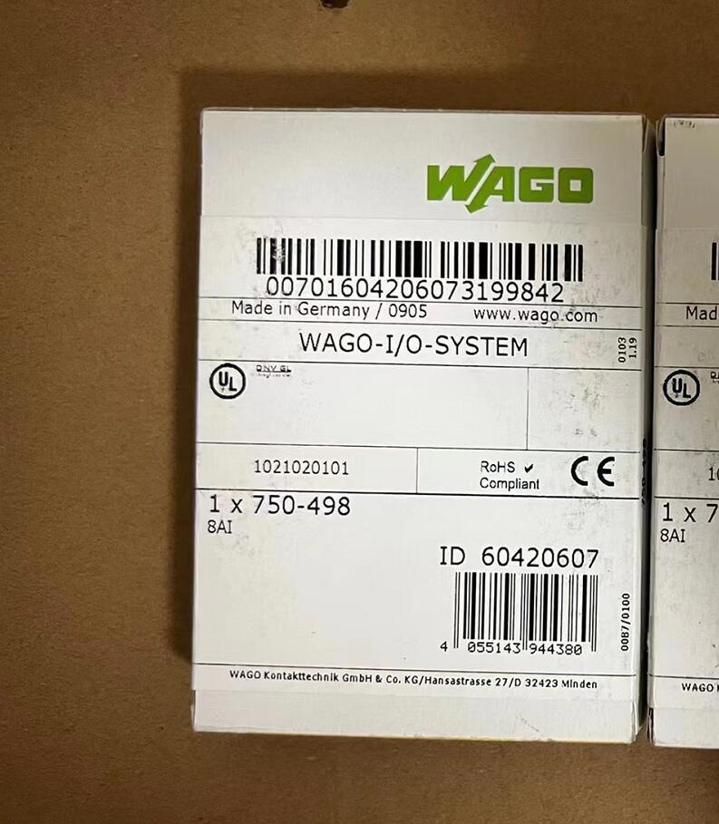 One New WAGO 750-498 PLC Module 750-498 In Box Expedited Shipping | eBay