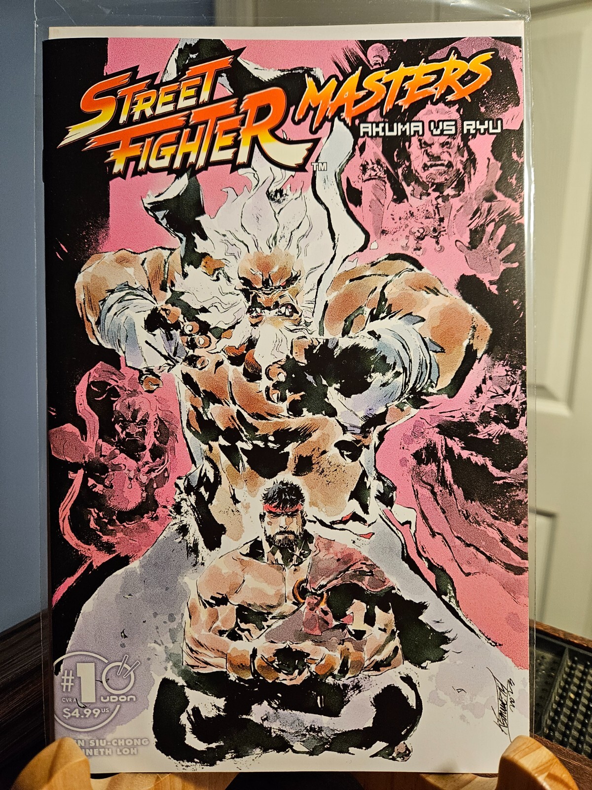 Street Fighter Masters Akuma vs Ryu #1 NM Udon Comics 2024 Siu-Chong ...