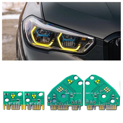 DRL FOR BMW X5 X6 G05 G06 LCI 2018-2022 LED BOARD Golden angel Eye ...