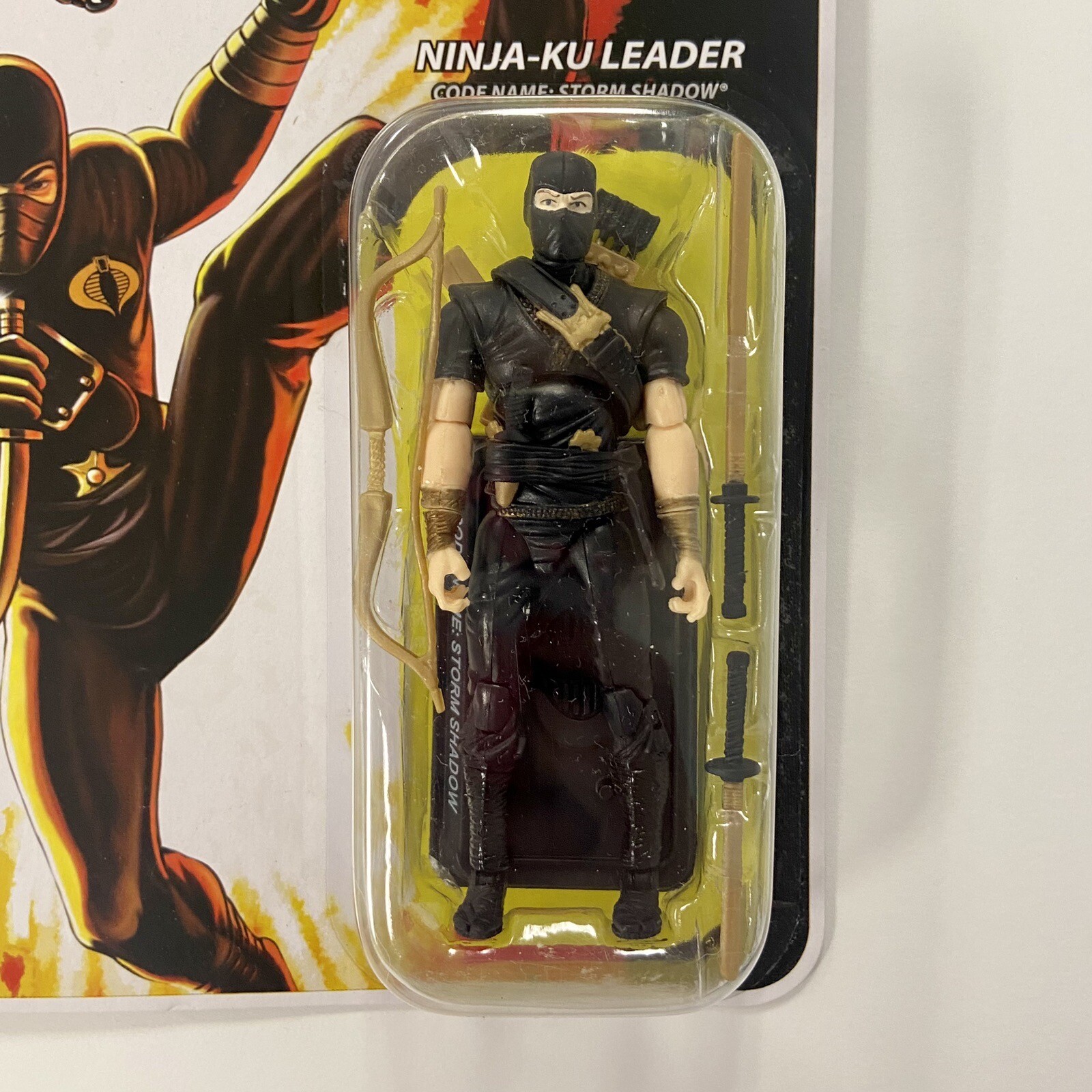 GI Joe Ninja-Ku Leader Storm Shadow Action Figure 25th Anniversary 2008 ...