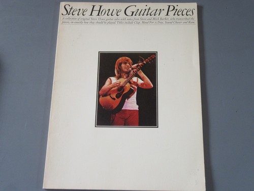 STEVE HOWE GUITAR PIECES Yes Guitarist Songbook plus Steve Howe ...