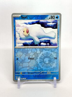 Pokemon TCG 151 Seel 086/165 Reverse Holo NM/M- US SELLER 🇺🇸 | eBay