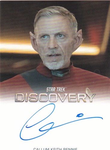 Star Trek Discovery S5 Autograph Card Callum Keith Rennie as Commander ...