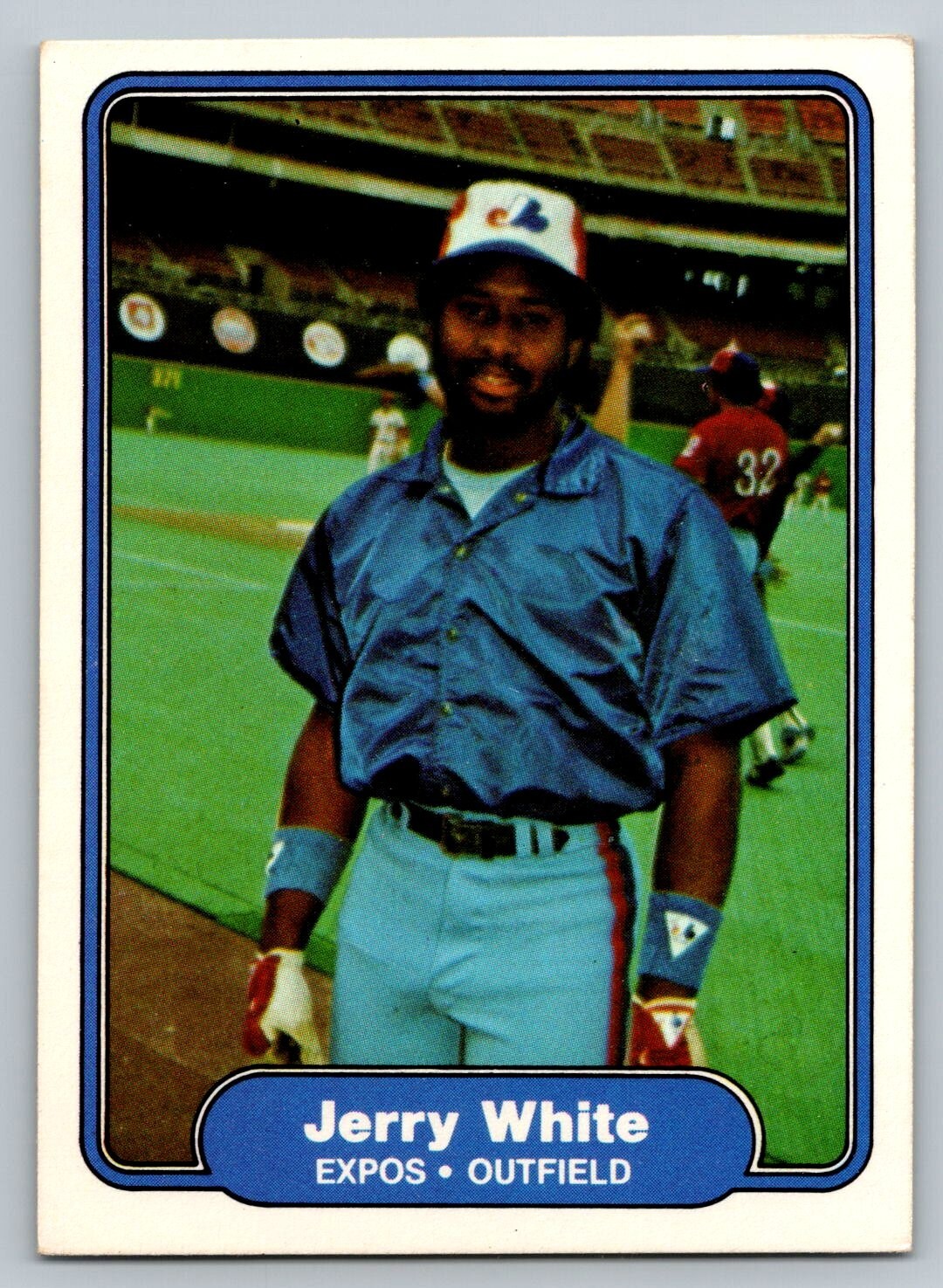 1982 Fleer Montreal Expos Baseball Card #211 Jerry White | eBay