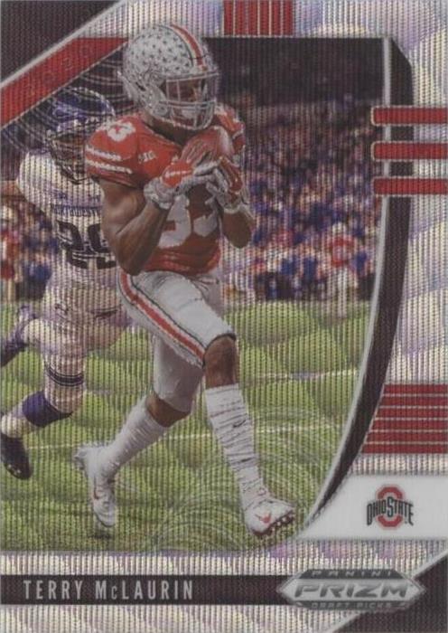 2020 Panini Prizm Draft Picks - Terry McLaurin #93 Blue Wave Prizm /299 ...