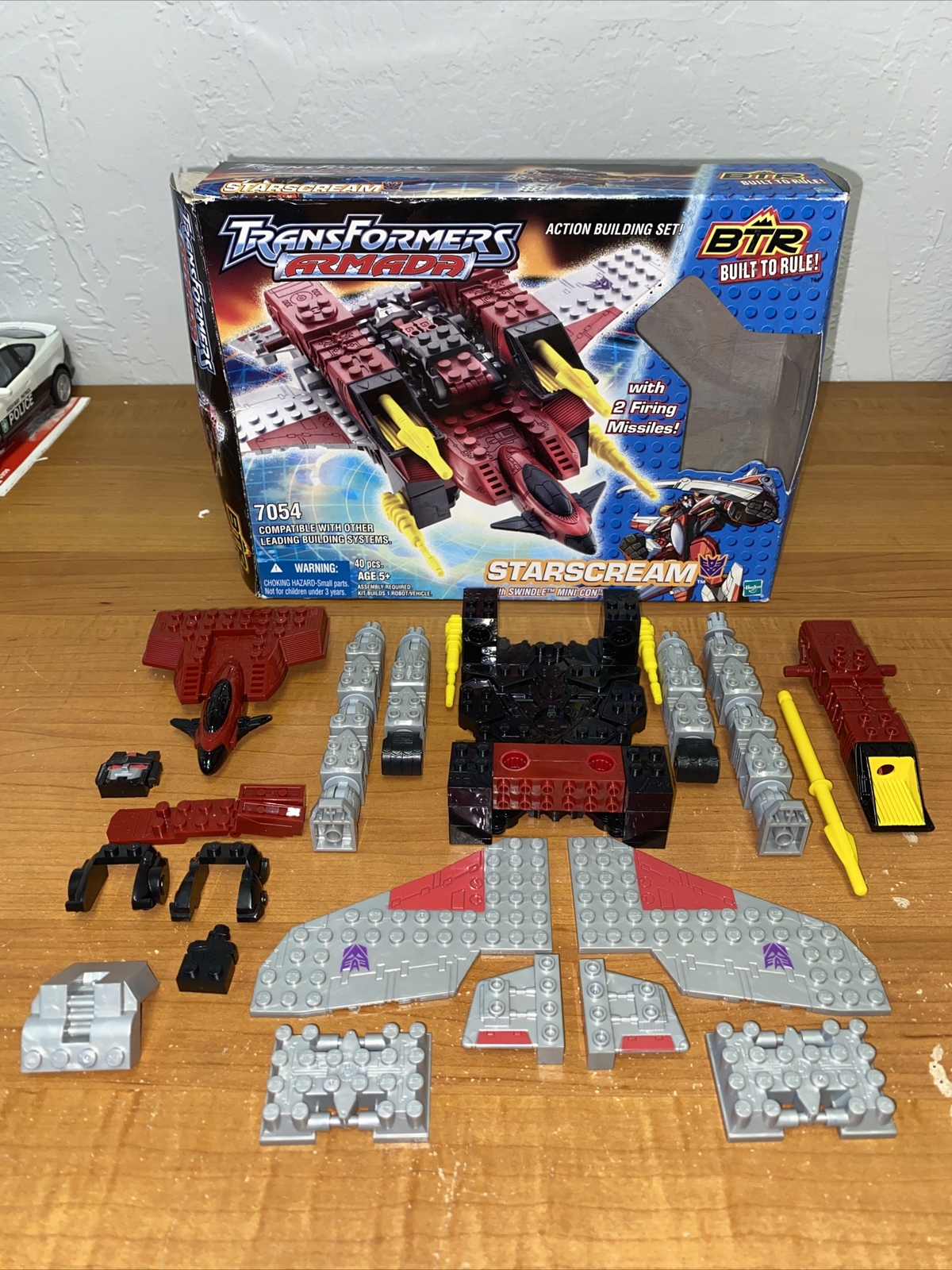 Transformers Armada Hasbro BTR 2003 Built to Rule Starscream 7054 for ...