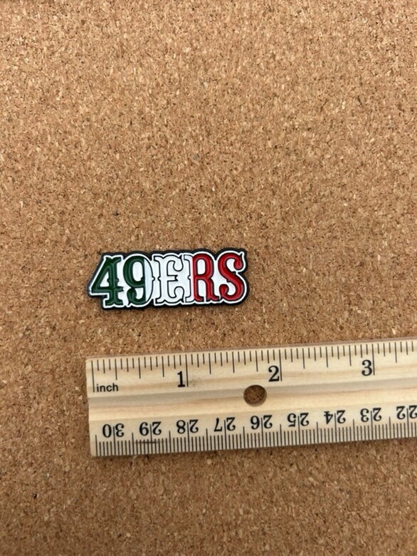 San Francisco 49ers “Mexican Pride Team Woodmark” 1.75 Inch NFL ...
