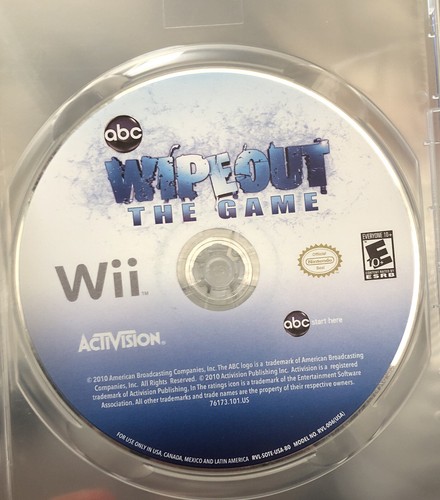 Wipeout: The Game (Nintendo Wii, 2010) DISC ONLY 47875761735| eBay