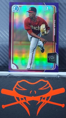 Tyler Mark 2015 1st Bowman Chrome #33 Diamondbacks RC PURPLE REFRACTOR ...