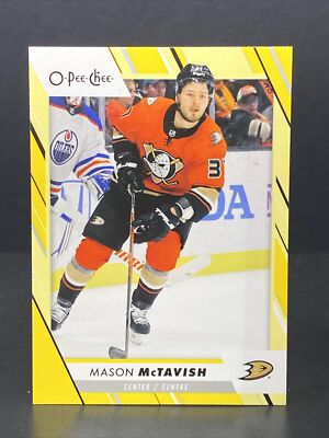 2023-24 O-Pee-Chee Yellow Border Mason McTavish #12 | eBay