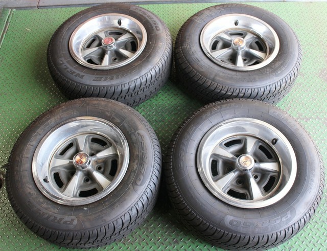 1970-1972 Pontiac Firebird Formula PMD Factory Rally Wheels Set of 4 ...