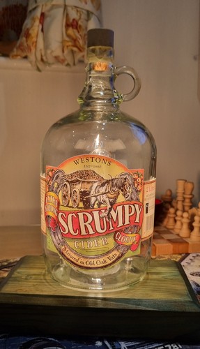 WESTONS SCRUMPY CIDER 2 Ltr BOTTLE LAMP Handcrafted, Pub, Restaurant ...