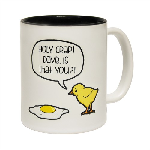 Funny Mugs Holy Crap Dave Is That You Pet Cat Dog Birthday NOVELTY MUG ...