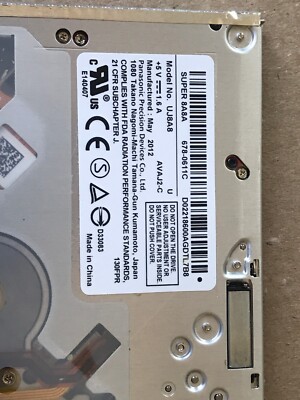 Panasonic UJ8A8 Super Multi DVD-RW Burner CD Drive | eBay
