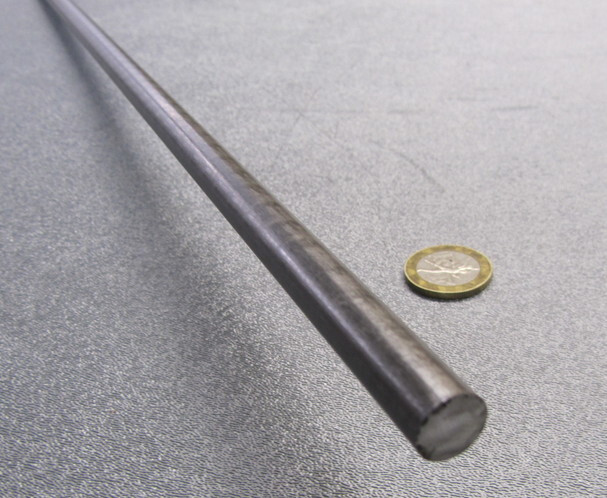 4140 Alloy Steel CF Rod Round Bar, 7/16" Dia. x 3 Ft Length, 2 Units, 6 ...
