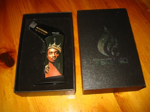 RARE TECHNO TORCH Tupac Lighter WITH BOX | eBay