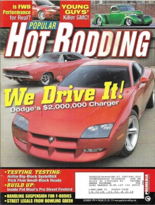 POPULAR HOT RODDING 1999 DEC - CHARGER, MUSI, TRICK FLOW | eBay