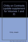 CHITTY ON CONTRACTS: 1ST SUPPLEMENT (COMMON LAW LIBRARY) By Joseph ...