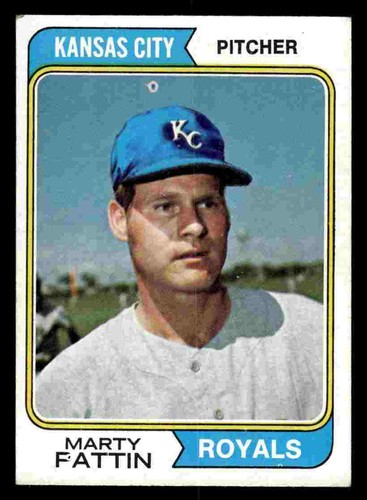 1974 Topps Marty Pattin #583 - Kansas City Royals | eBay