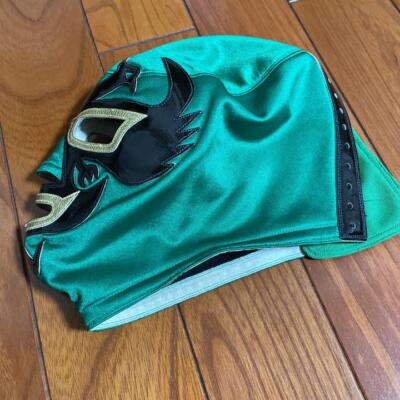 Lucha Libre Dos Caras autograph Mask Mexican Pro Wrestling Mil Mascaras ...