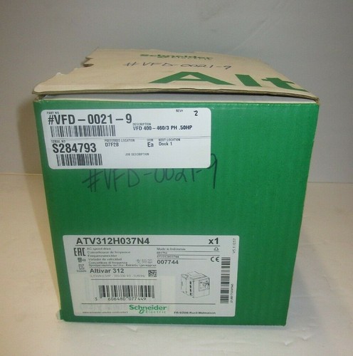 New SND inverter ATV312H037N4 0.5HP 0.37kW 380VAC/500VAC | eBay