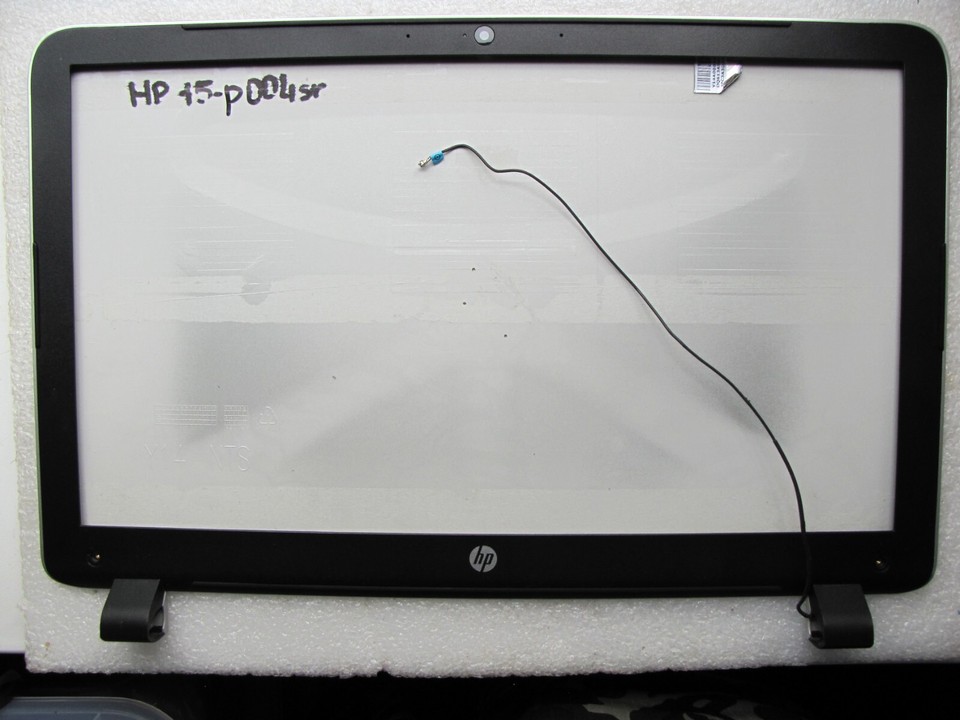 HP 15 (-p004sr) housing top part (rear lid+screen bezel (P/N ...