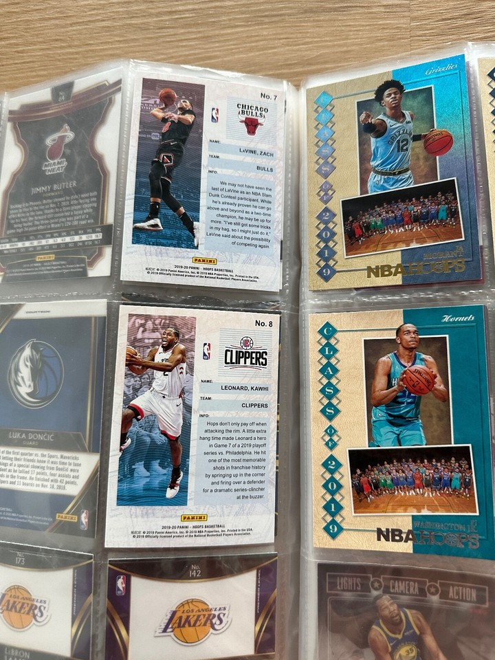 NBA Card Collection - Over 200 Cards, Autographs & High-Value Cards, in ...