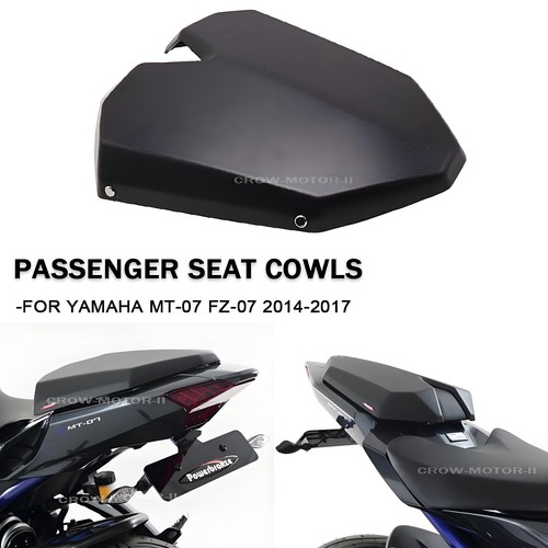 Motorcycle Rear Passenger Seat Cover Cowl Fit For Yamaha MT07 FZ-07 ...