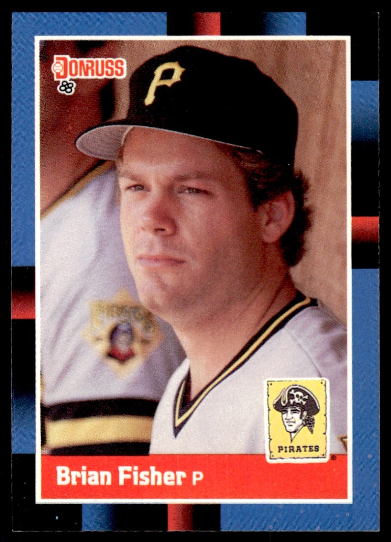 1988 Donruss Baseball Card Brian Fisher Pittsburgh Pirates #415 | eBay