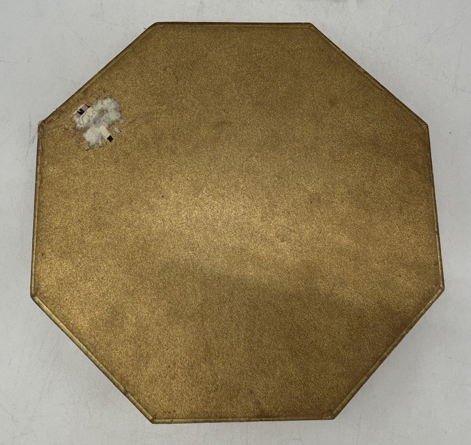 French Art Deco Floral Cardboard Box, Octagon, Flower | eBay