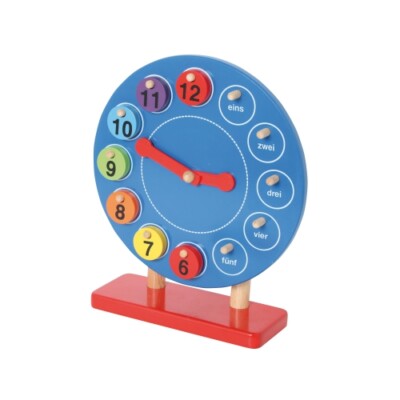 Learning Clock With Months | eBay