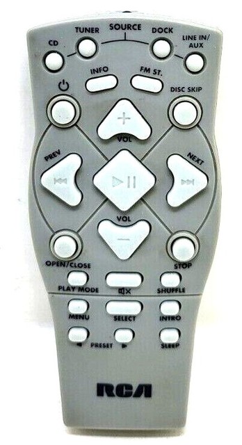 RCA RS 2664 Factory Original Audio System Remote Control for Rs2664 for ...
