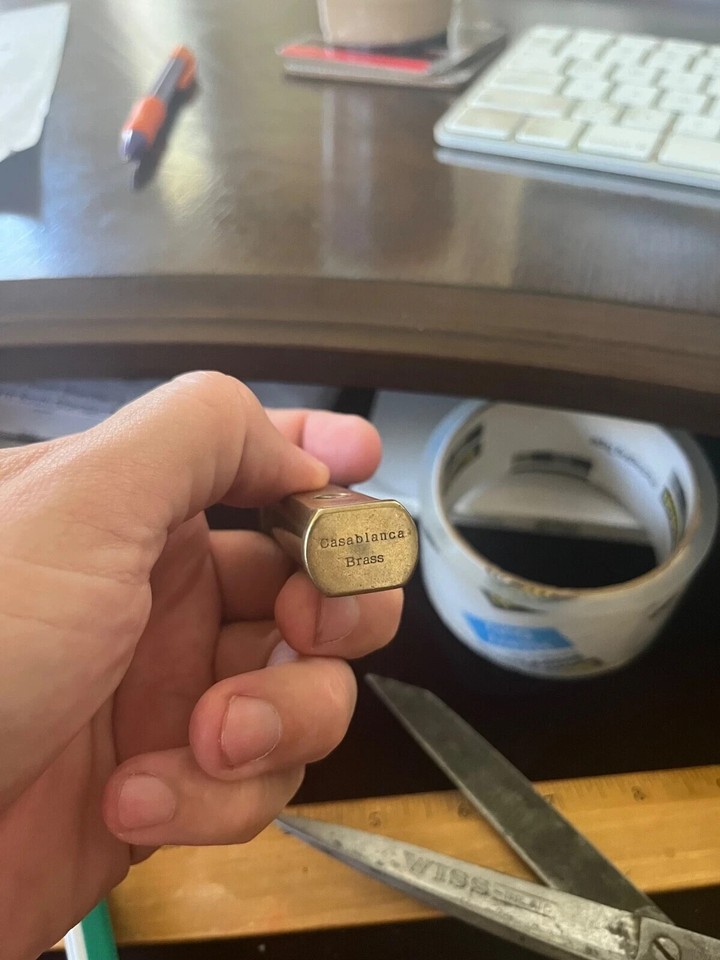 Vintage Casablanca Brass Cigarette Lighter Brookstone | eBay