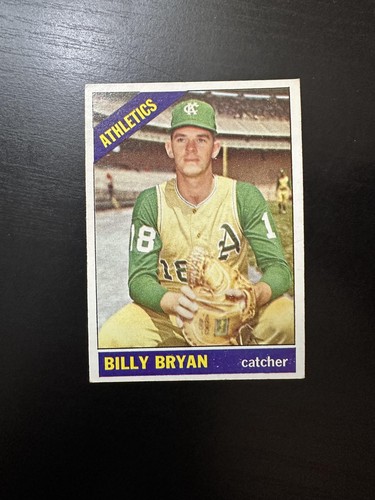 1966 Topps Billy Bryan #332 Kansas City Athletics | eBay