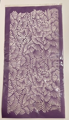Evil Cake Genius Fanfare Mesh Stencil for Cakes & Cookies: Brand New ...