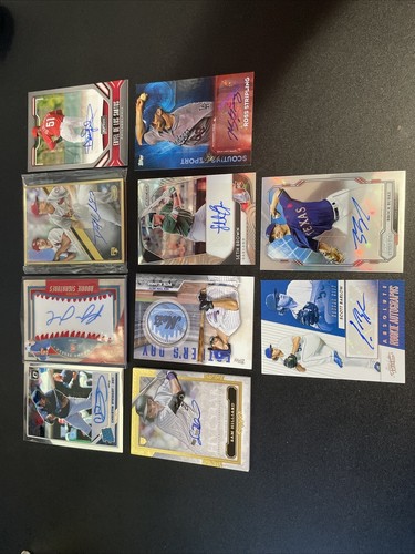 Topps, Panini/ Autograph, Relic, Numbered, Rookies, Parallel Lot 100 ...