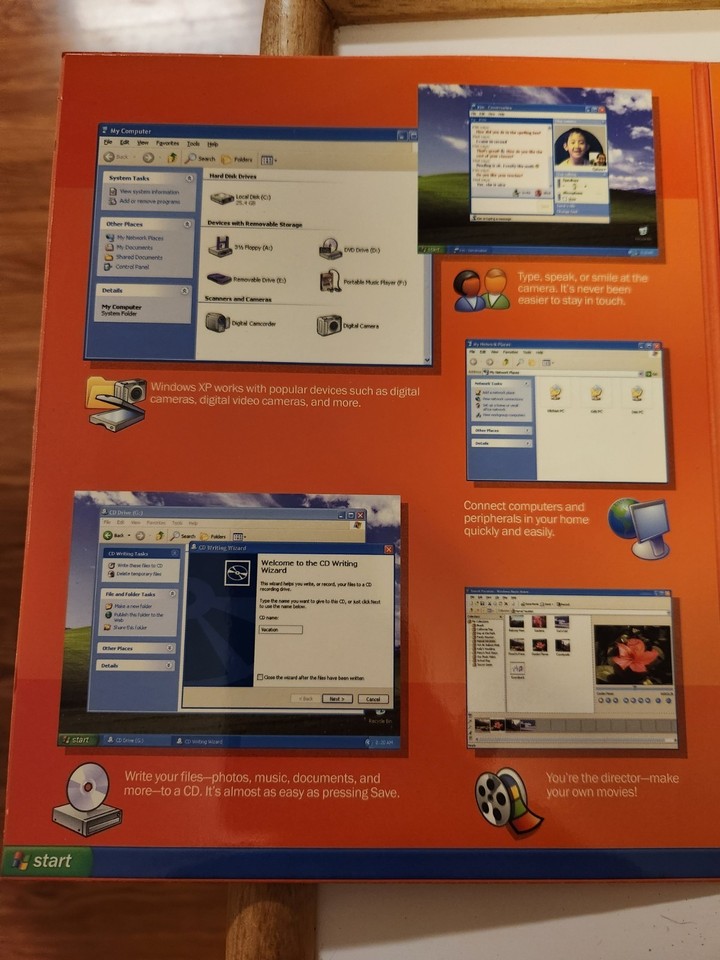 Windows XP Home Edition 2002 with Product Key and Disc Set | eBay