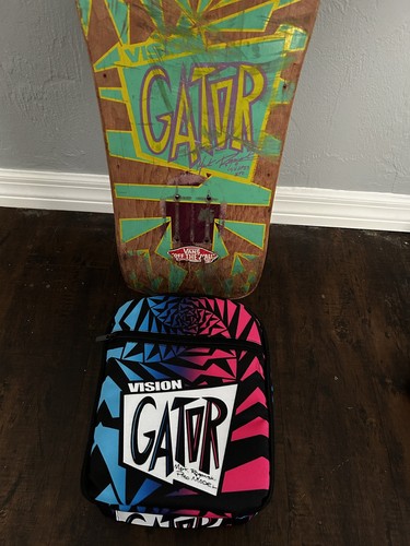 Vision Street Wear Lunch Box Mark Rogowski Gator Old School Vintage | eBay
