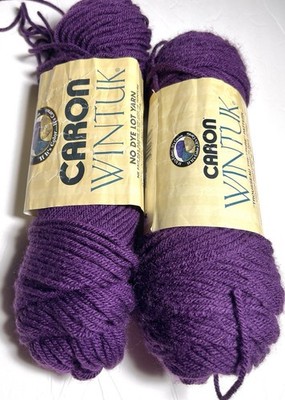 CARON WINTUK YARN. 1+pk. VIOLET. I Combine Shipping, Read Details. | eBay