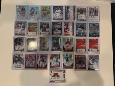 29 Card Autograph Card Lot Serial # | eBay