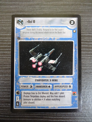 Star Wars CCG Red 10 Special Edition Decipher SWCCG NEAR MINT NM | eBay