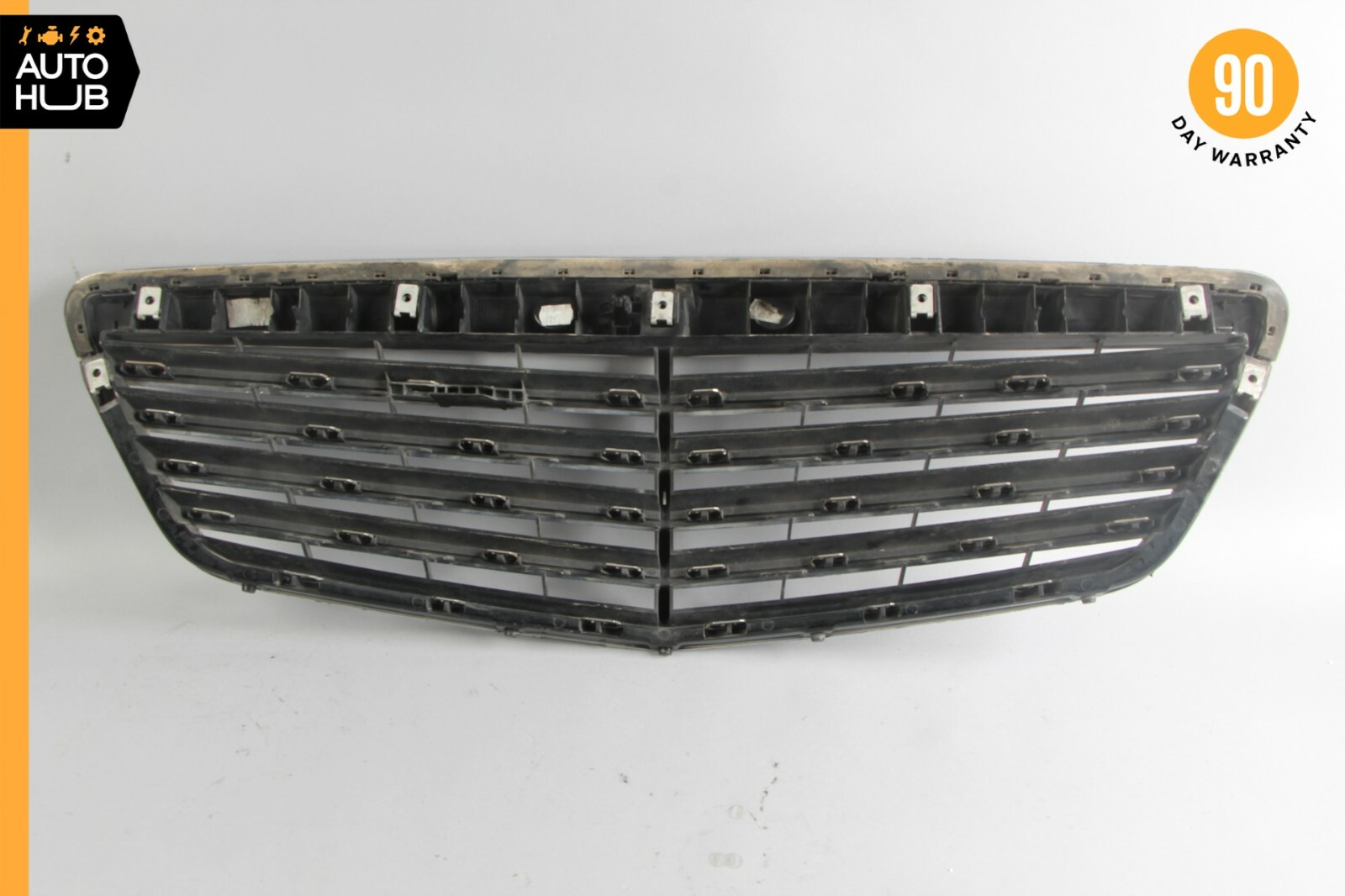 10-13 Mercedes W221 S400 S63 AMG Front Hood Radiator Grill Black ...