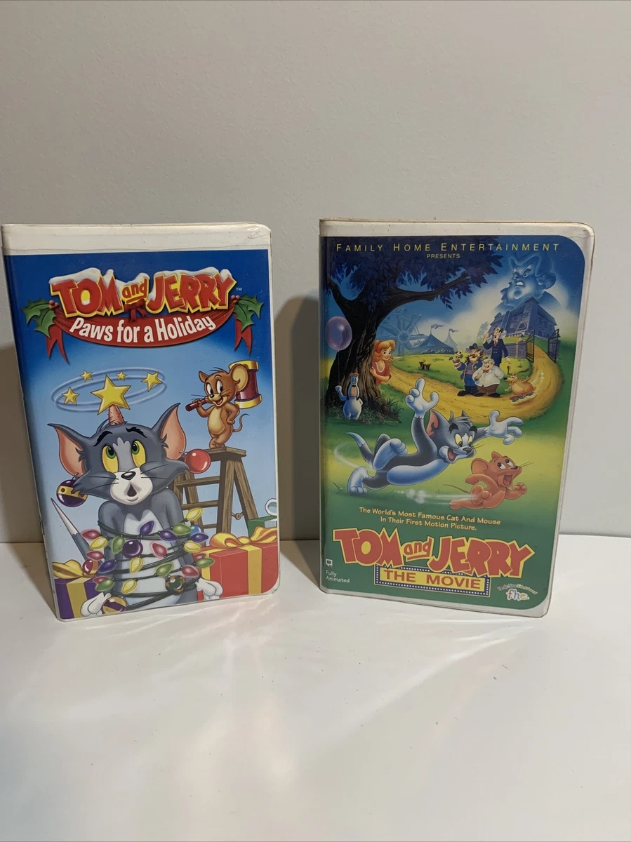 Tom And Jerry Paws For A Holiday Vhs
