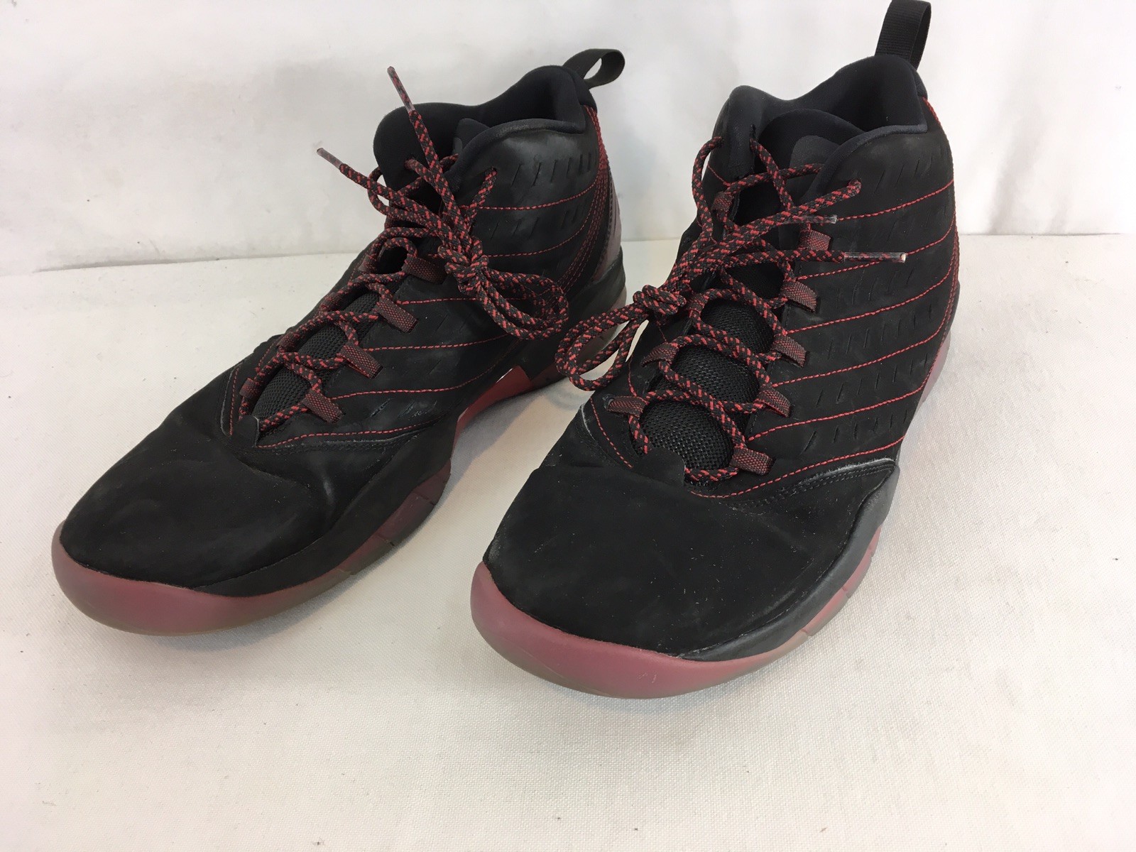Nike Jordan Velocity 688975-001 Mens 12 Black Red Bas… - Gem