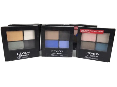 Revlon ColorStay 16hr Eyeshadow Quad *Choose Your Shade* Discontinued ...