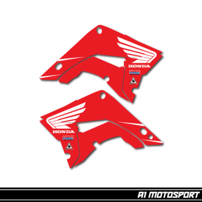 HONDA POLISPORT RESTYLE SHROUD GRAPHICS CR125/250 2002 2003 2004 2005 ...