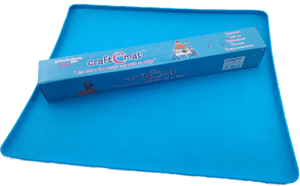 Silicone Craft Mat CraftEmat (Blue or Pink) WITH RAISED EDGES!!! | eBay